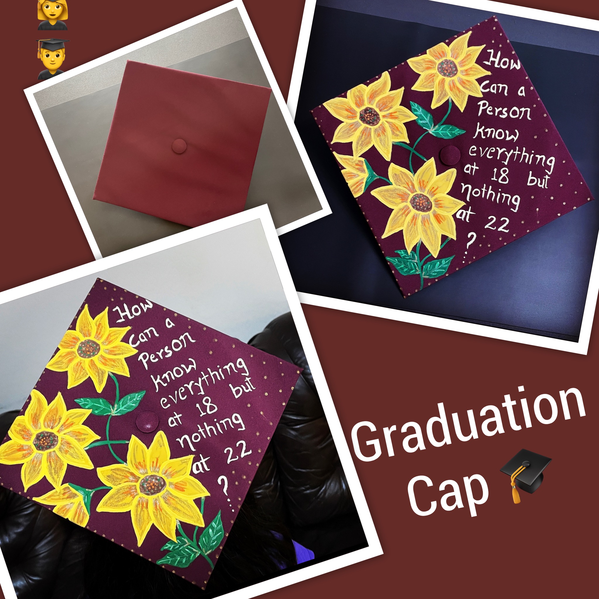 Graduation Cap Decoration • Eat Write Create